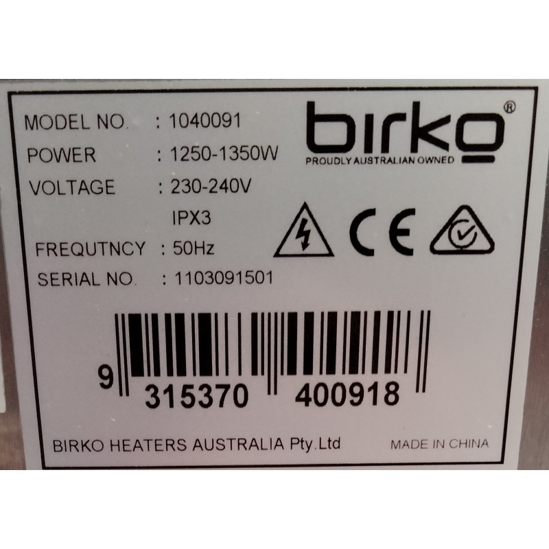 Birko 1040091 Pie Warmer 50 Pies capacity