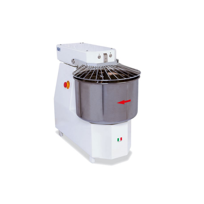 ABP Atlas 40 Lt IGF SPIRAL MIXER, FIXED HEAD WITH TIMER - 18 KG Flour ...