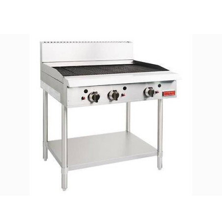 THOR - GE757-N - 3 Burner Char Grill - Catering Equipment