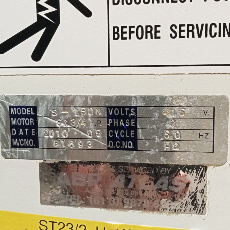 ABP Atlas Spiral Mixer S-150N