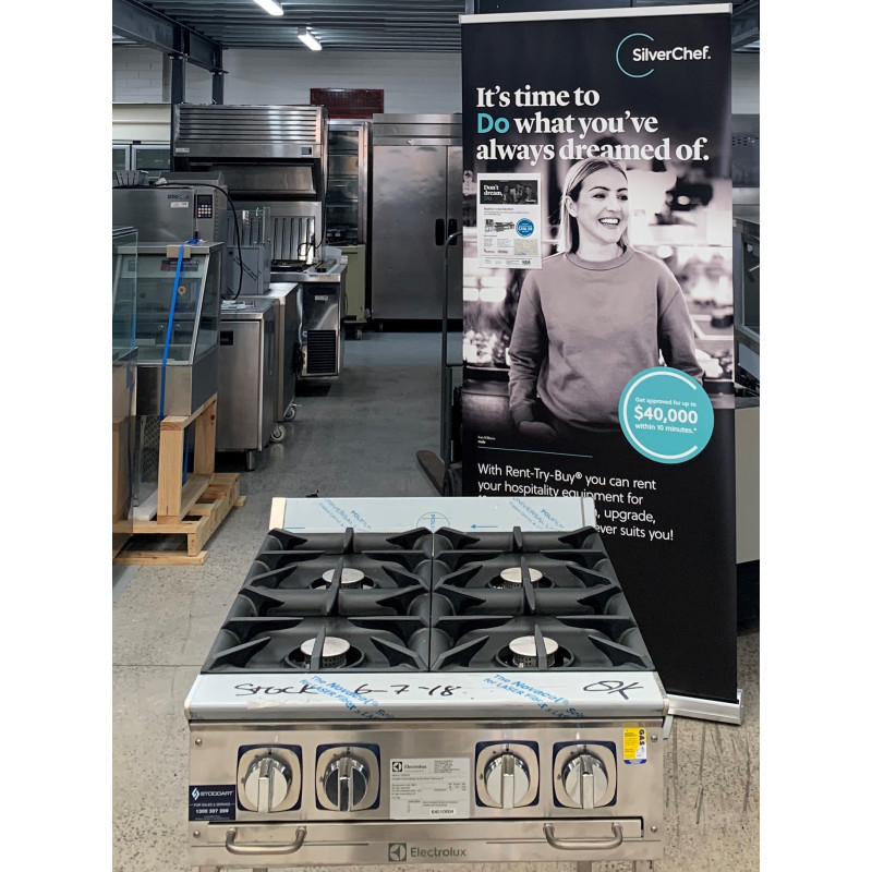 EX-Display Electrolux ACG24TW Compact Line 4 Burner Gas Cook Top ...