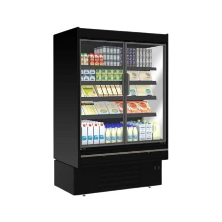 AJ BAKER Open Front Display Chiller Bonnet Névé - Onwave Eco 250 black