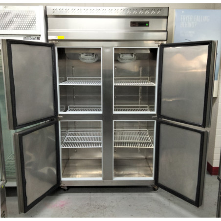 IceBlue LSZ-120 4 Door Upright Fridge 1200mm Wide