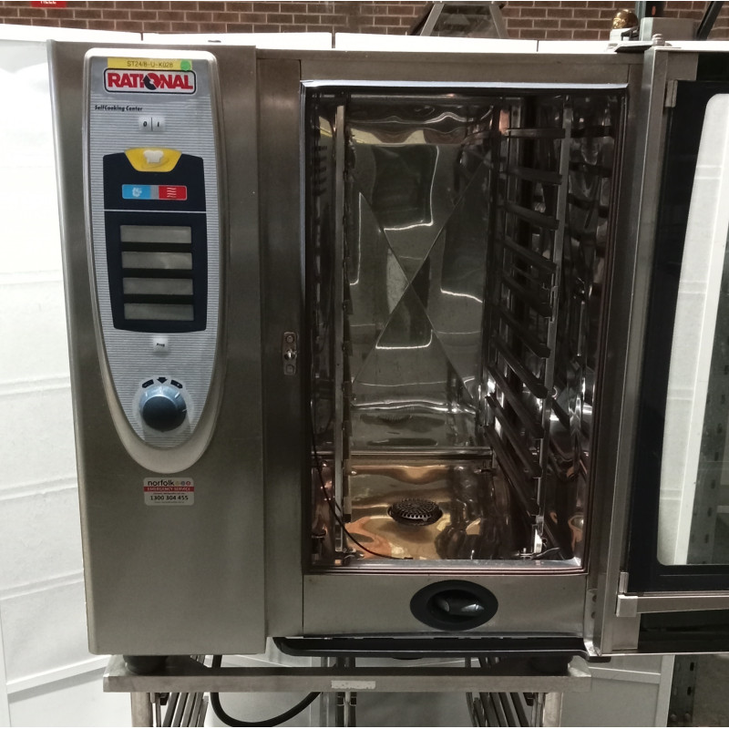 Pre-Owned Rational SCC101 SelfCookingCenter 10 Tray Electric Combi Oven