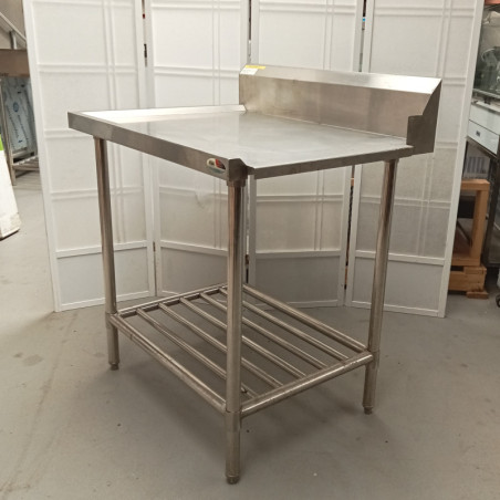 Used Stainless Steel Dishwasher Outlet Bench 900mm wide
