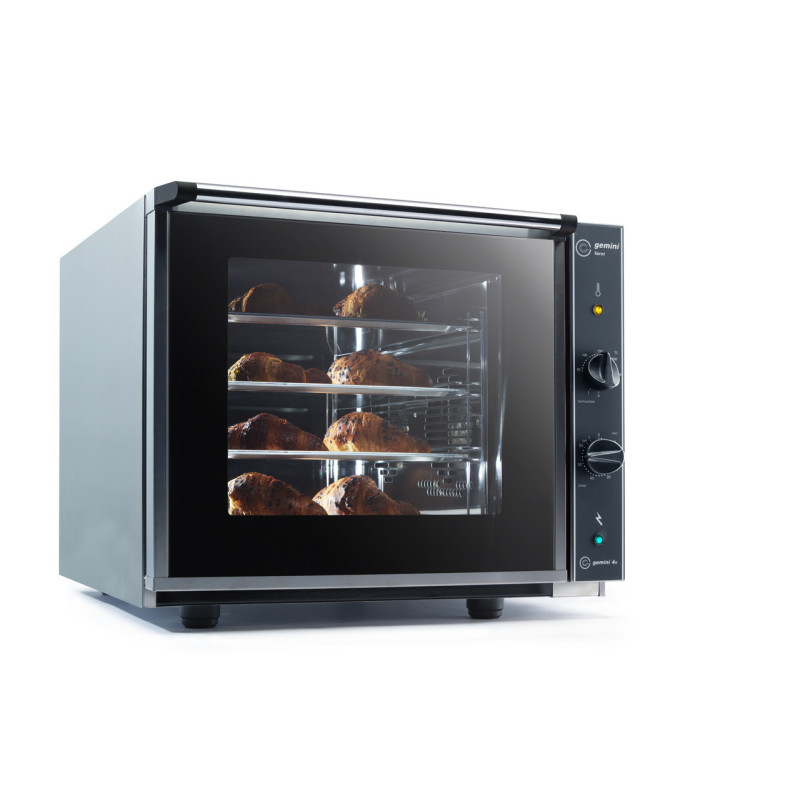 Gemini Forni GEMINI 4N Compact Fan Forced 4 tray convection oven with ...