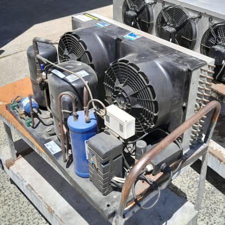 Used Cool Room Cooling Unit Kirby /Heatcraft KN024L1 Condensing Unit with 1.5 HP Kirby Hermetic ...