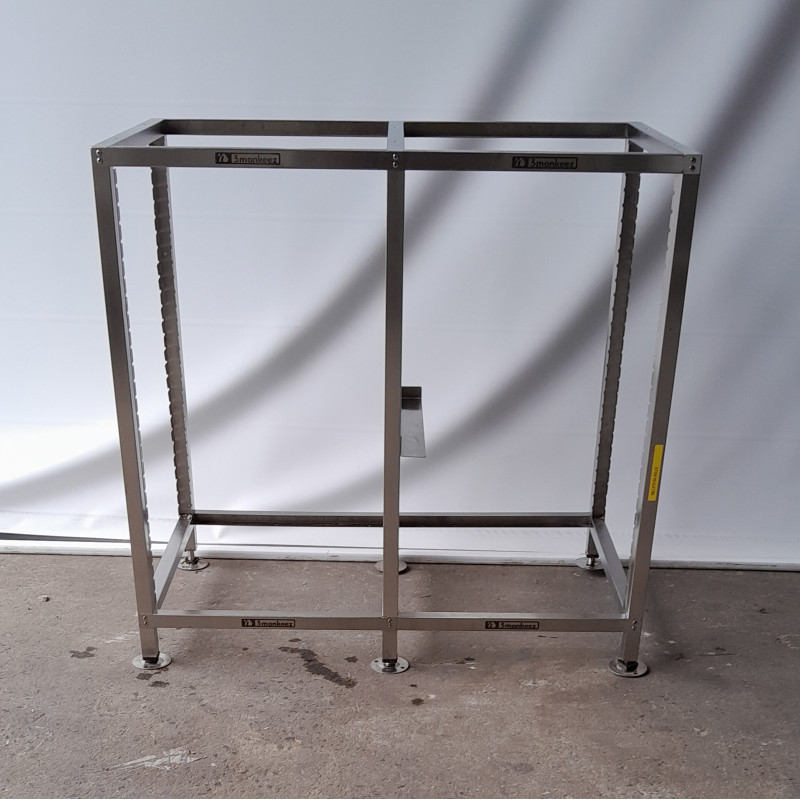 Used 3 Monkeez Stainless Steel Underbench Commercial Glasswashers Rack