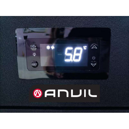 Anvil BBZ0300 3 Door Glass Door Back Bar | Commercial Kitchen Equipmen