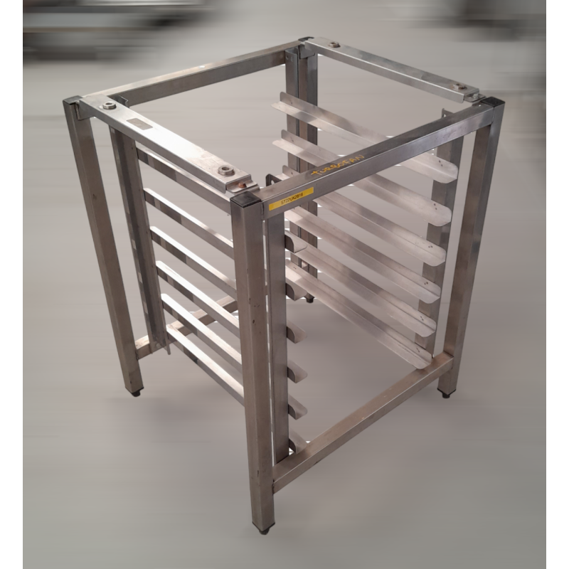 Used Turbofan Combi Oven Stand with 6 Tray Racks