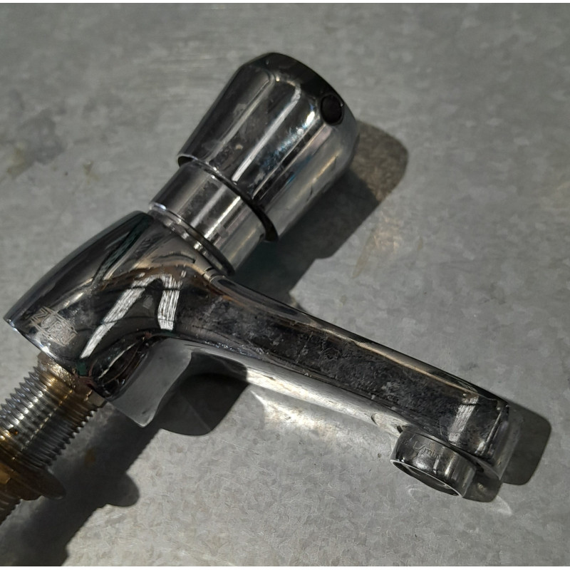 Used Short Push Button Hand Wash Tap