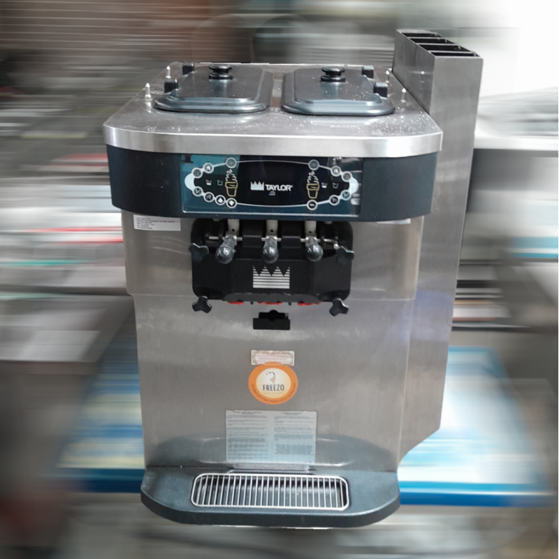 Used Taylor C722 Pump Fed Twin Twist Bench Top High Capacity Soft Serve ...