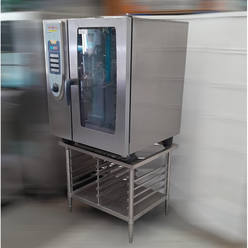 Used Rational SCC 101 10Trays Combi Oven