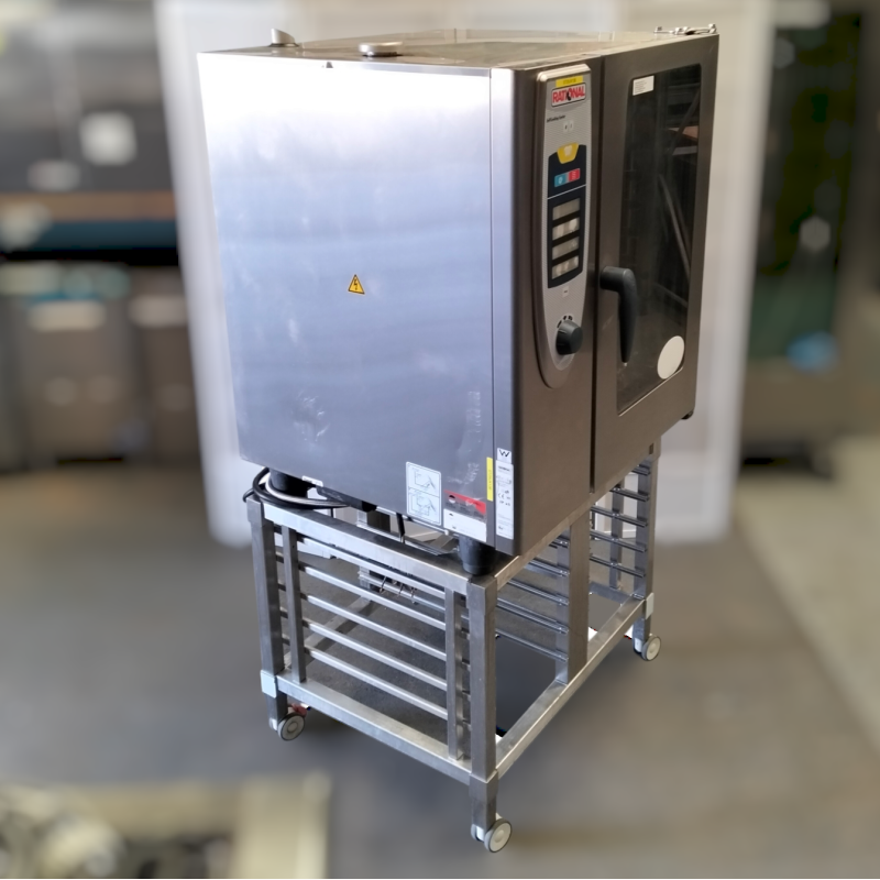 Used Rational SCC101 SelfCookingCenter 10 Tray Electric Combi Oven ...