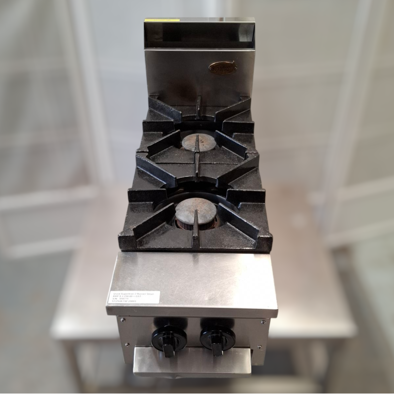 Used Supertron 900-2 Benchtop 2 Burner Cooktop | Commercial Kitchen