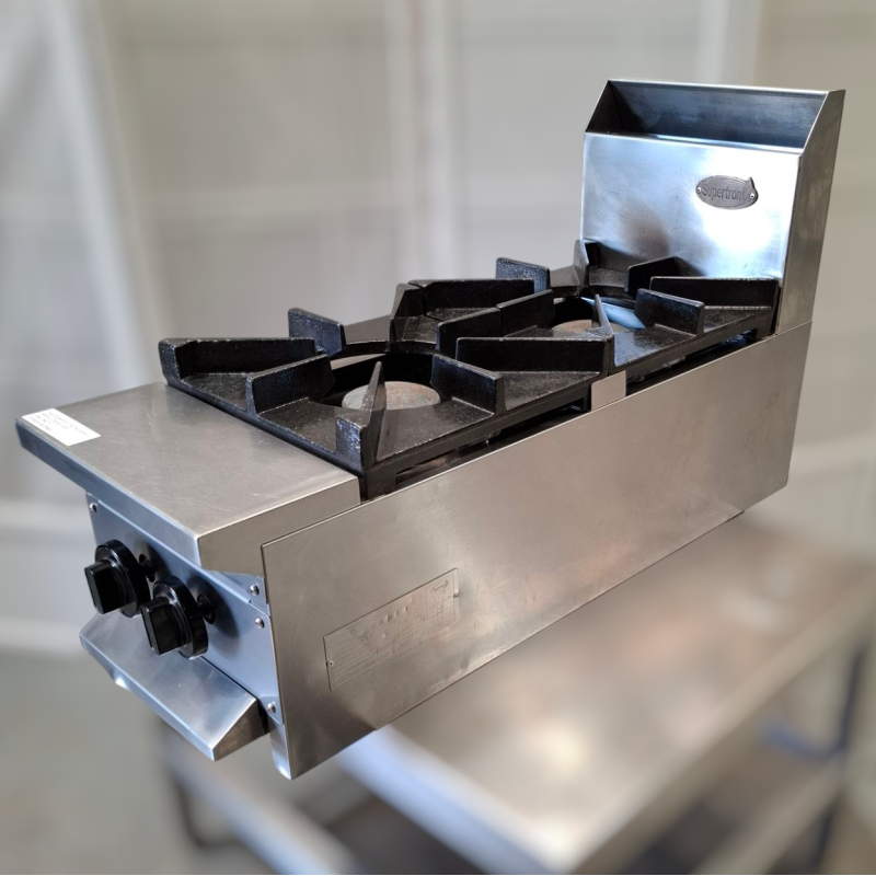 Used Supertron 900-2 Benchtop 2 Burner Cooktop | Commercial Kitchen