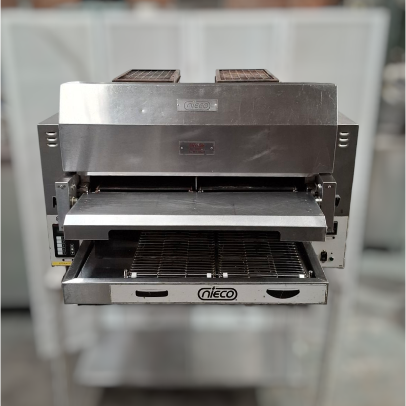 Used Nieco JF64-GBG Conveyor Charcoal Grill for Sale
