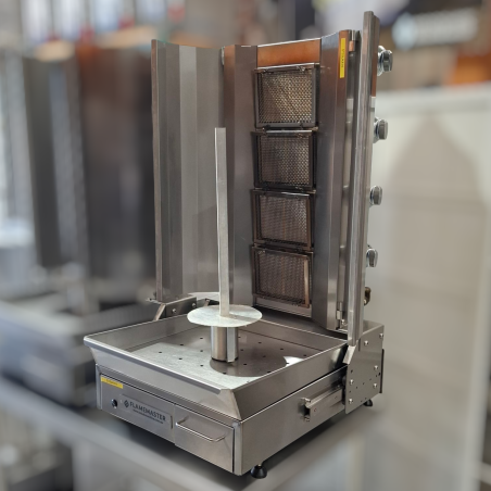 Used Flame Master FMKM-4 4-Burner Kebab Machine | Natural Gas