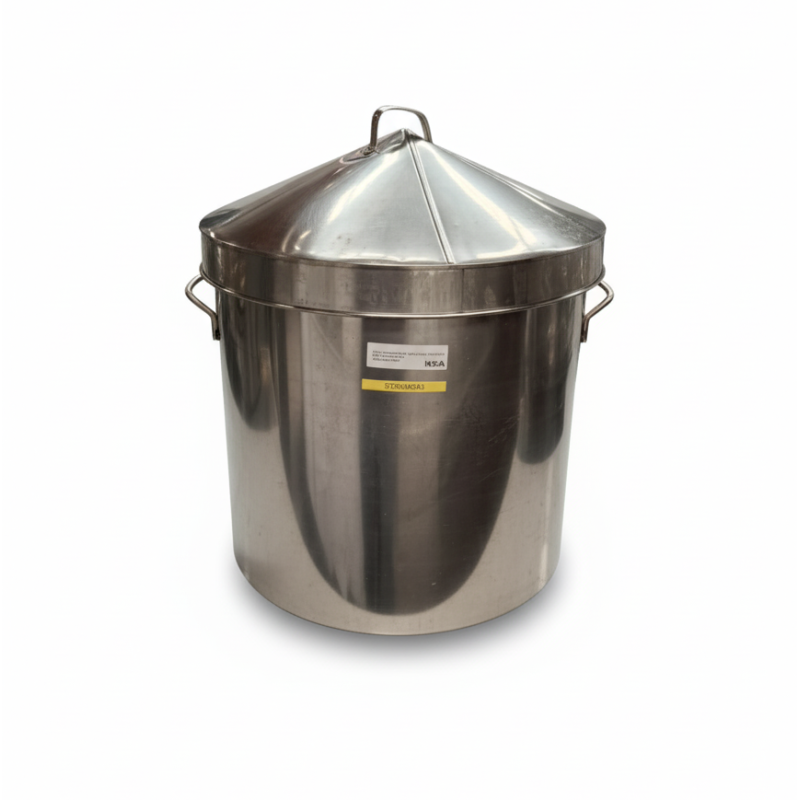 Used 90L Commercial Cooking Stock Pot with Lid - ST26UK043