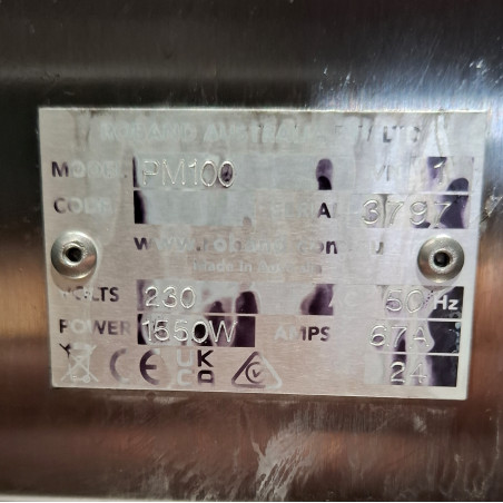 Used Roband PA100 Pie Warmer – Holds 100 Pies – ST26UK084