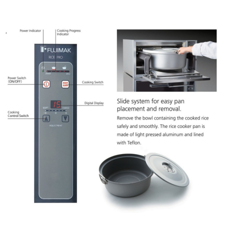 Fujimak FRC54NC Commercial Rice Cooker | KEA Australia